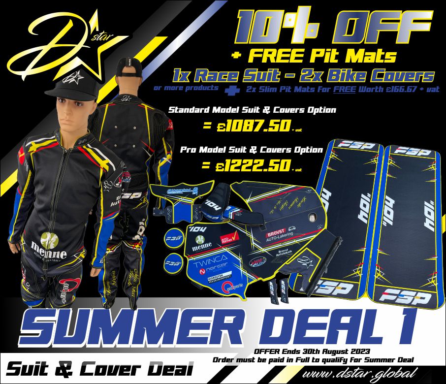 D-Star Racewear - Speedway - Grasstrack - Longtrack FIM Racesuits